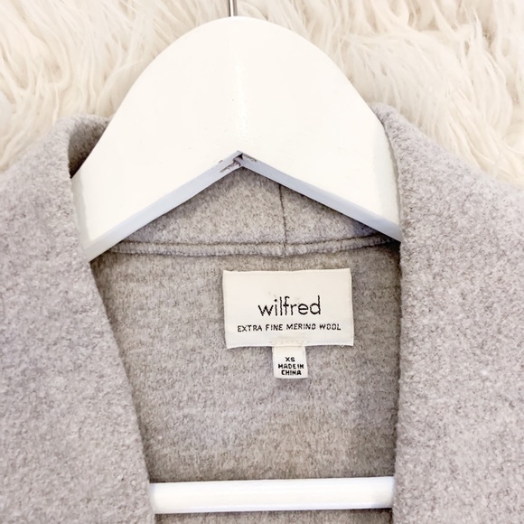 Wilfred | Jackets & Coats | Wilfred Extra Fine Merino Wool Jacket Xs ...